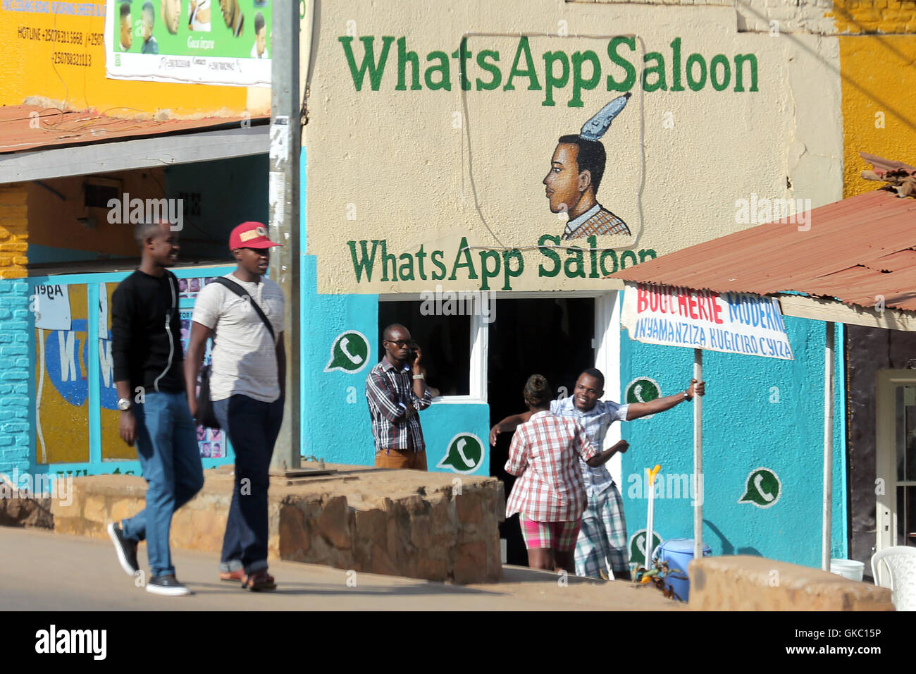 Rwanda kigali mural hi-res stock photography and images - Alamy
