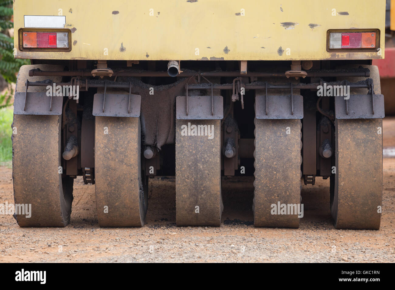 Pneumatic tyred rollers hi-res stock photography and images - Alamy