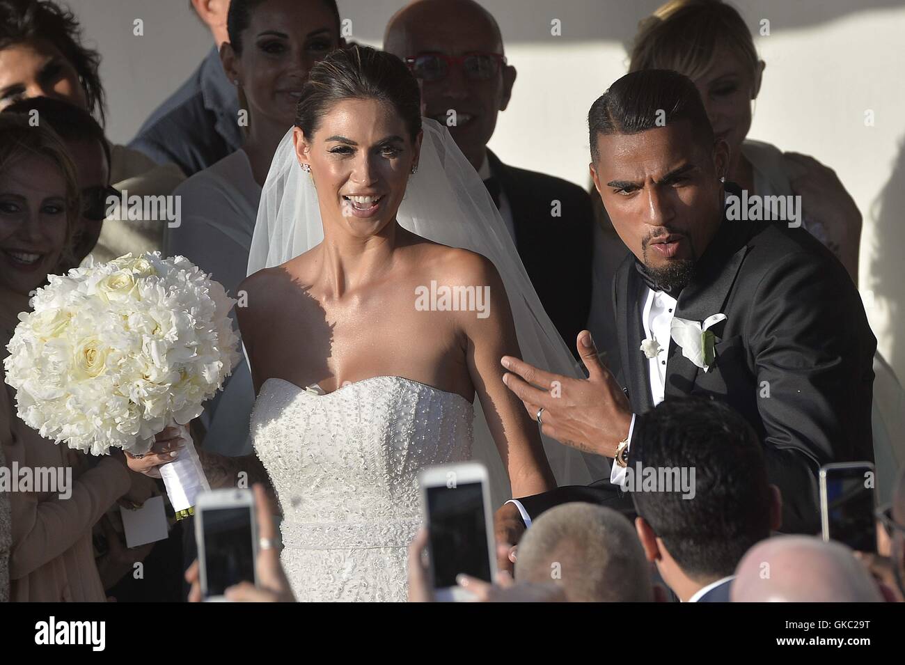 Kevin Prince Boateng Jennifer Boateng