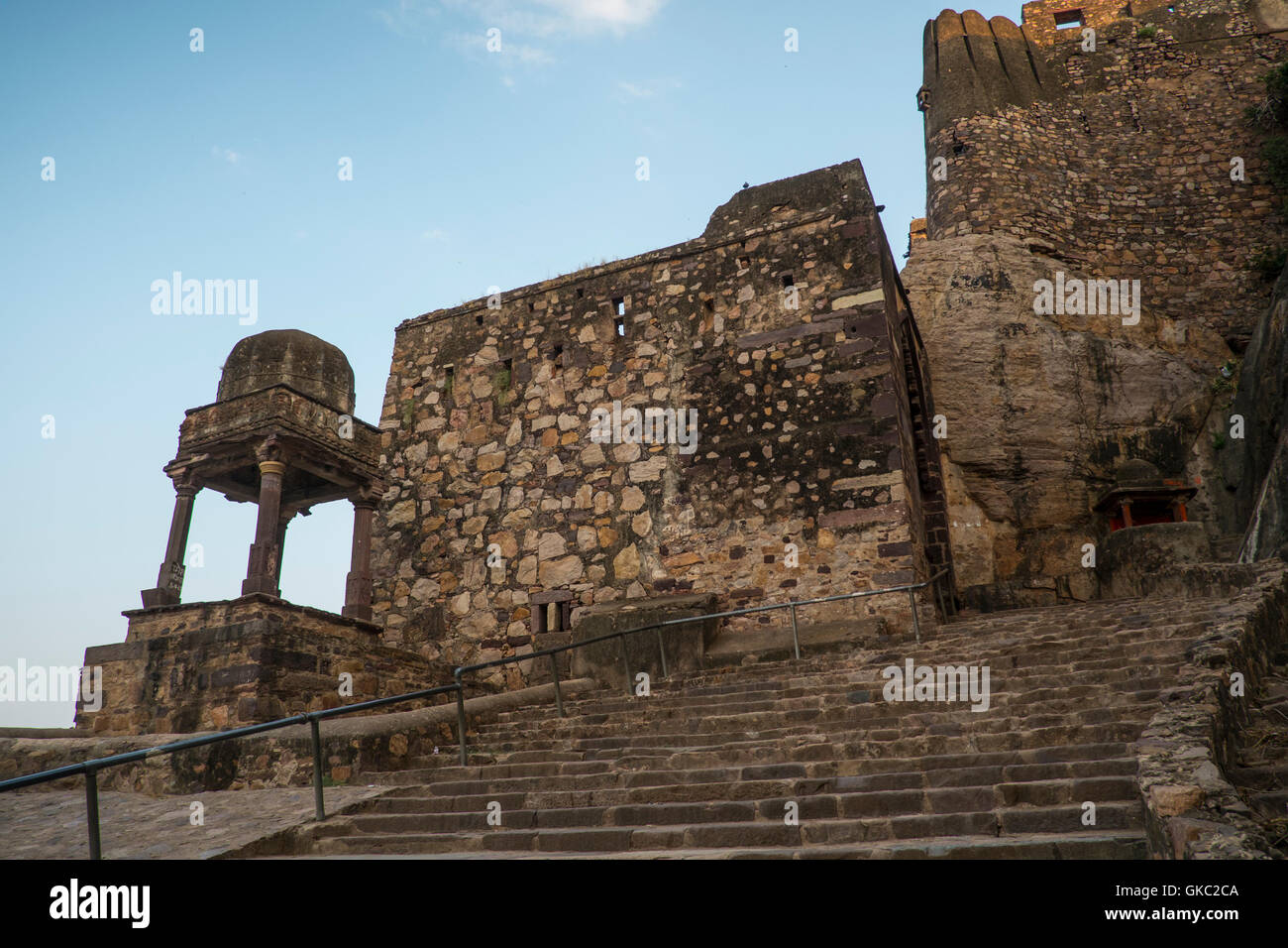Ranthambhore Fort in Ranthambhore National Park, Rajasthan, India Stock ...