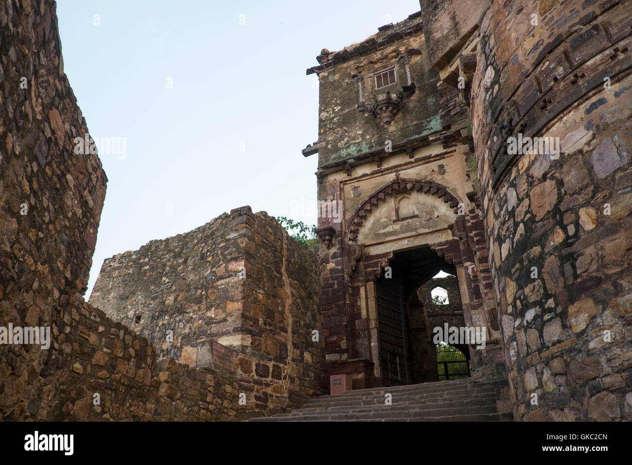 Ranthambhore Fort in Ranthambhore National Park, Rajasthan, India Stock ...