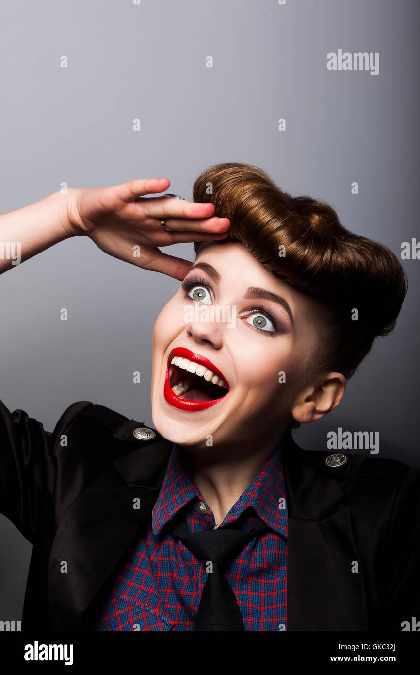 woman laugh laughs Stock Photo - Alamy
