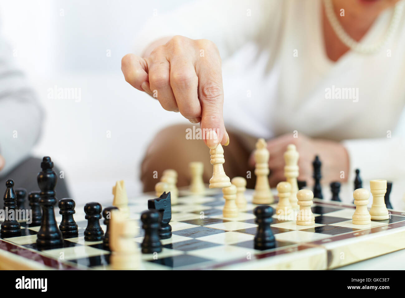hand strategy finger Stock Photo - Alamy