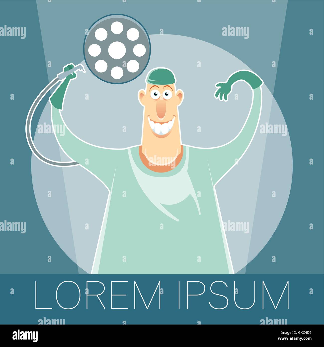 Crazy doctor Stock Vector Images - Alamy