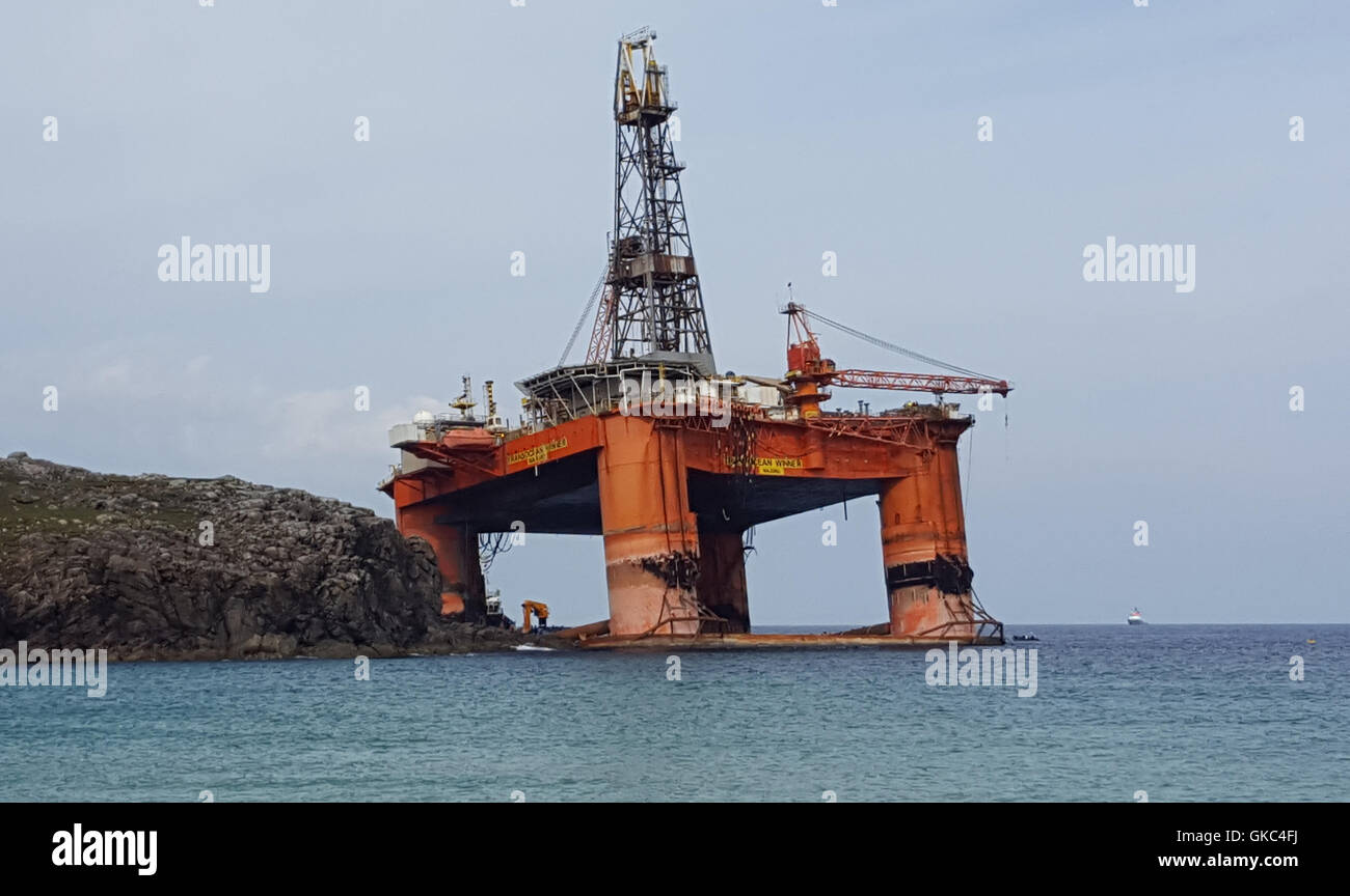 Reppic sea rig hi-res stock photography and images - Alamy