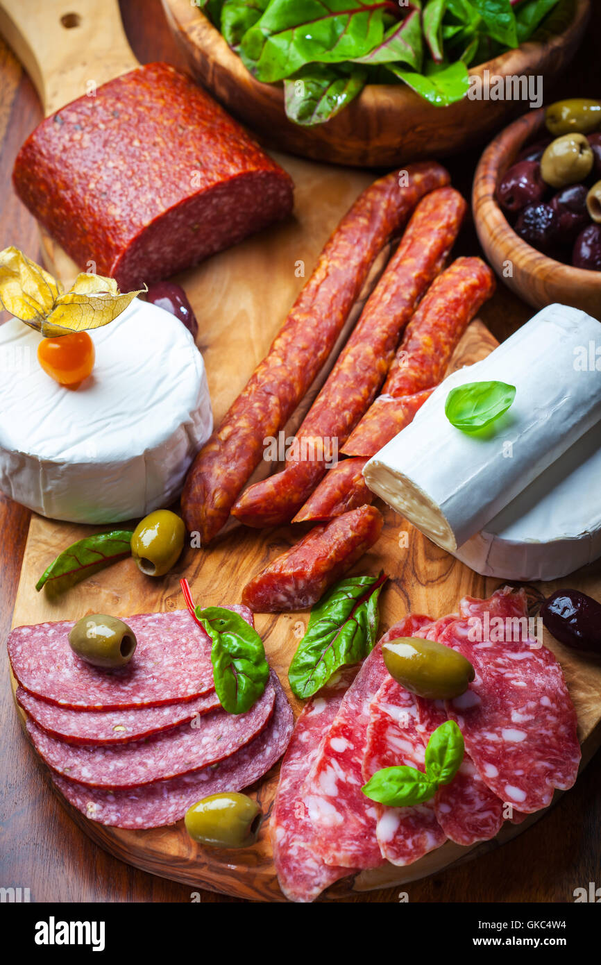 olive delicacy starter Stock Photo - Alamy