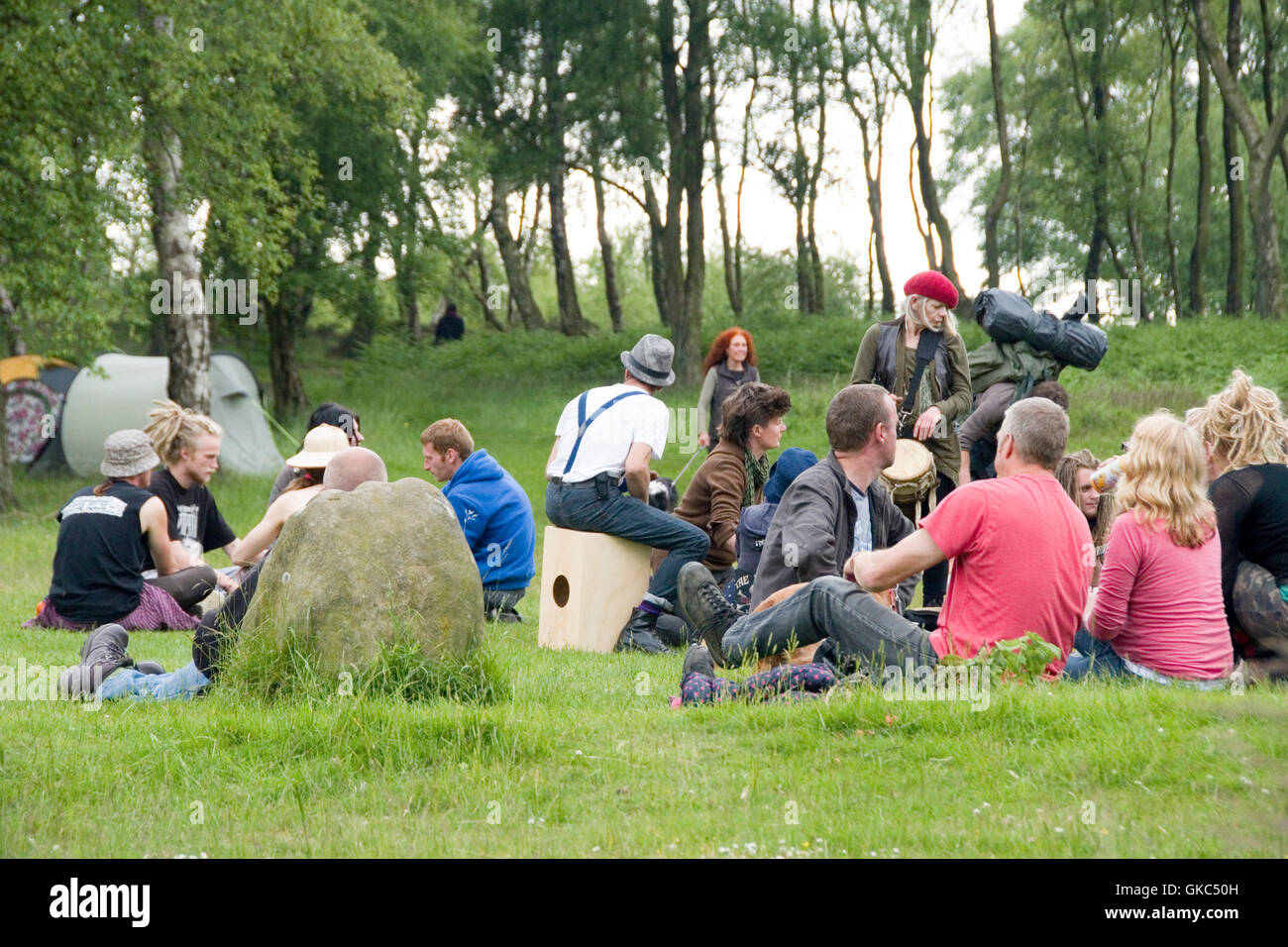 Nine ladies stone circle hi-res stock photography and images - Alamy