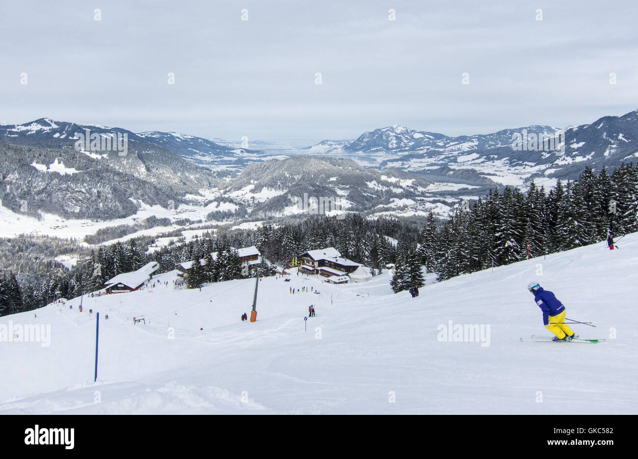 Valley slope hi-res stock photography and images - Alamy