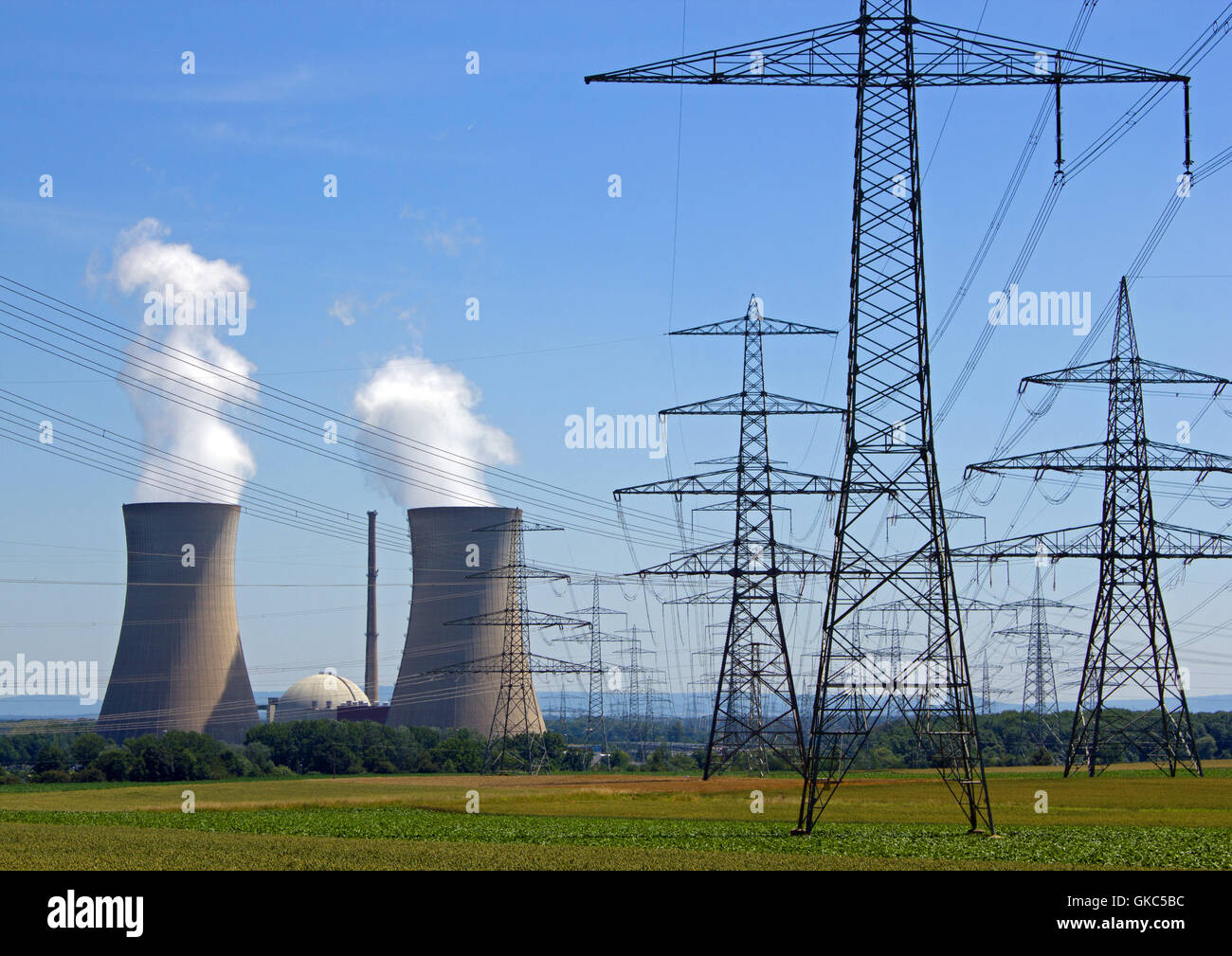 nuclear power station Stock Photo - Alamy