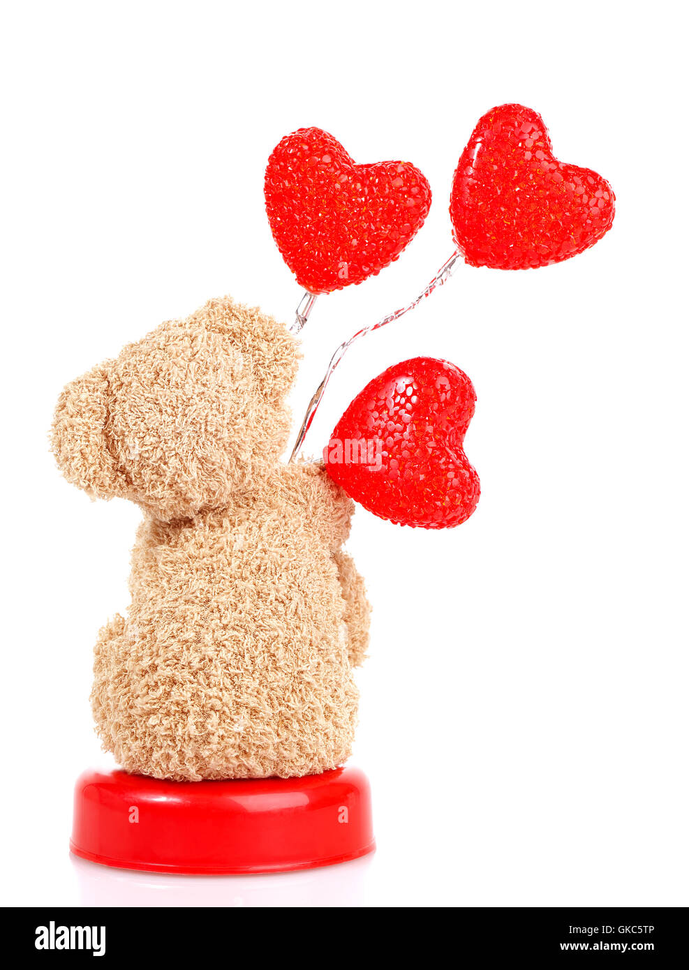 Bear holding present hi-res stock photography and images - Alamy