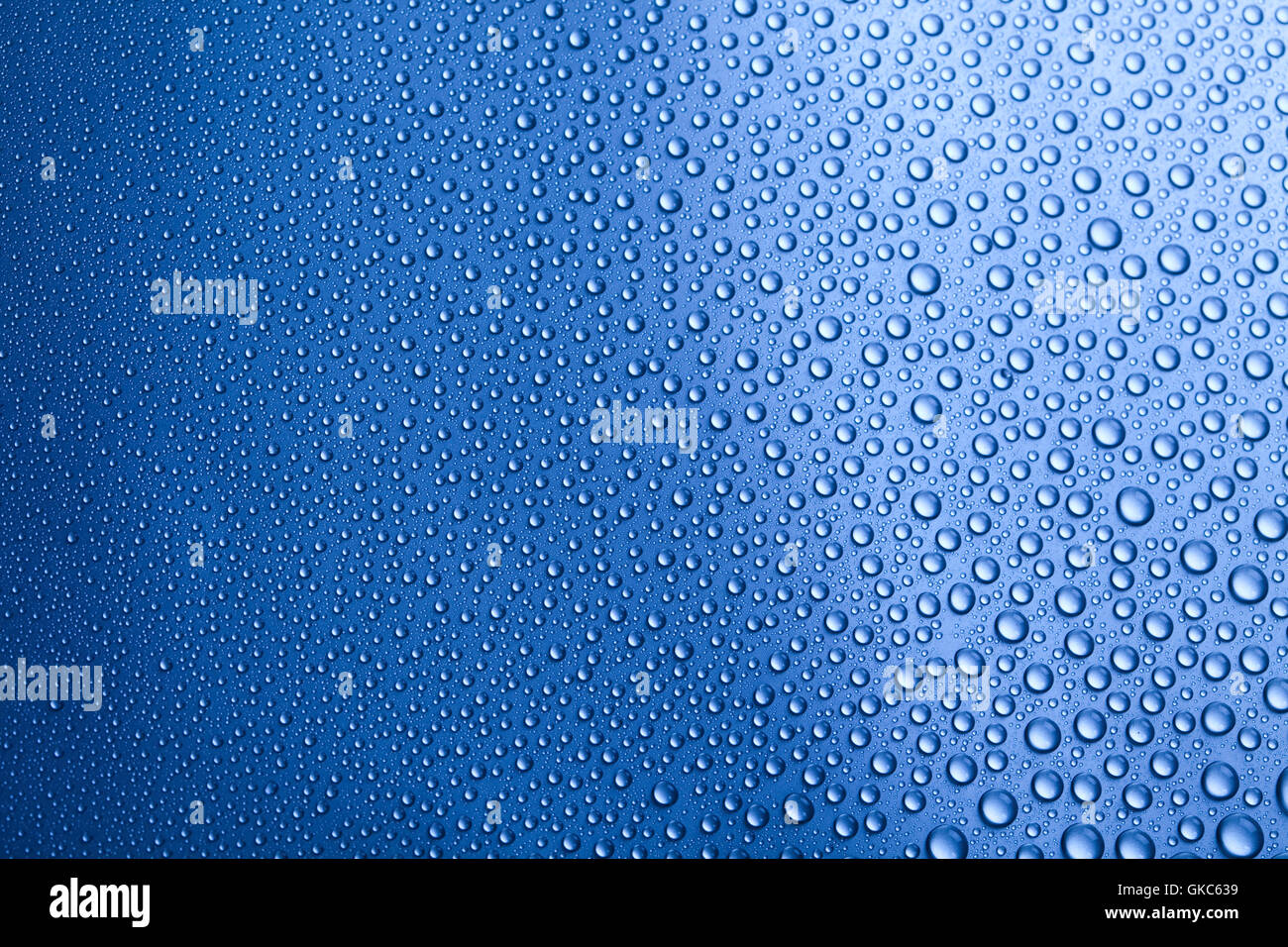 blue wet water drop Stock Photo - Alamy