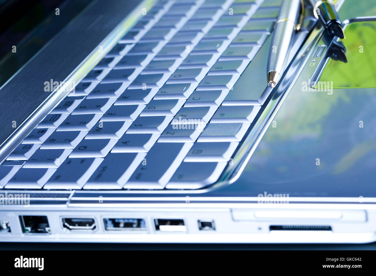 office laptop notebook Stock Photo - Alamy