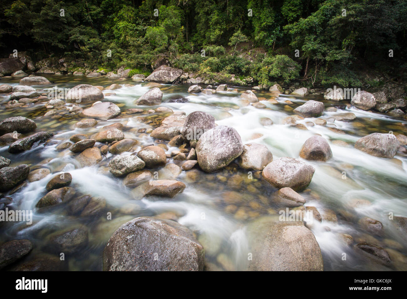 Mossman Gorge Rapids Stock Photo - Alamy