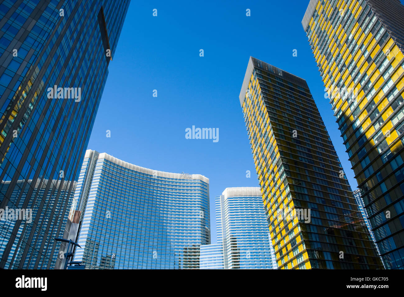 High rise buildings in Las Vegas USA Stock Photo - Alamy