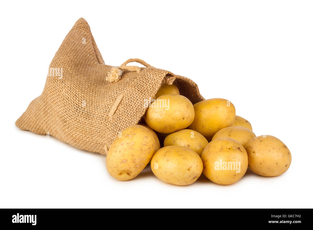 Bag of potatoes Cut Out Stock Images & Pictures - Alamy