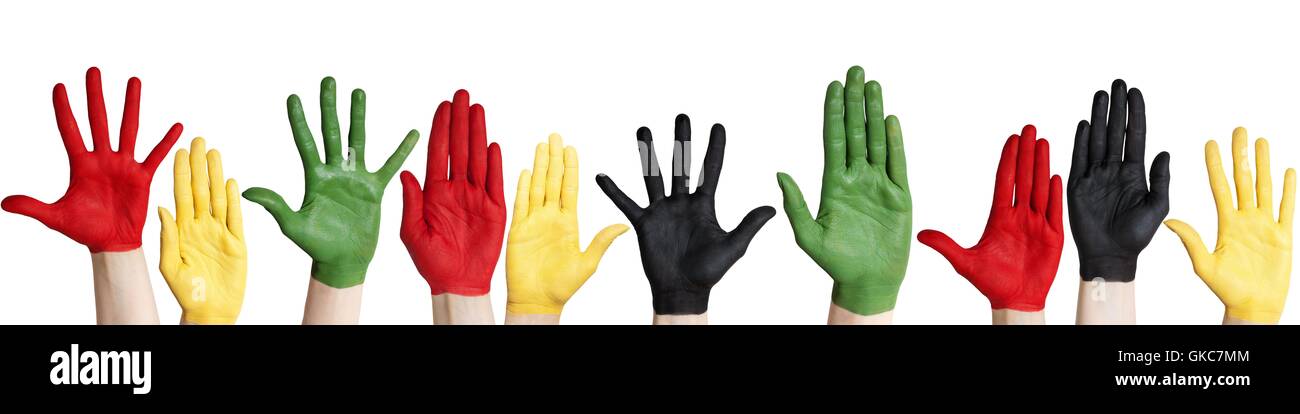 hand hands game Stock Photo - Alamy