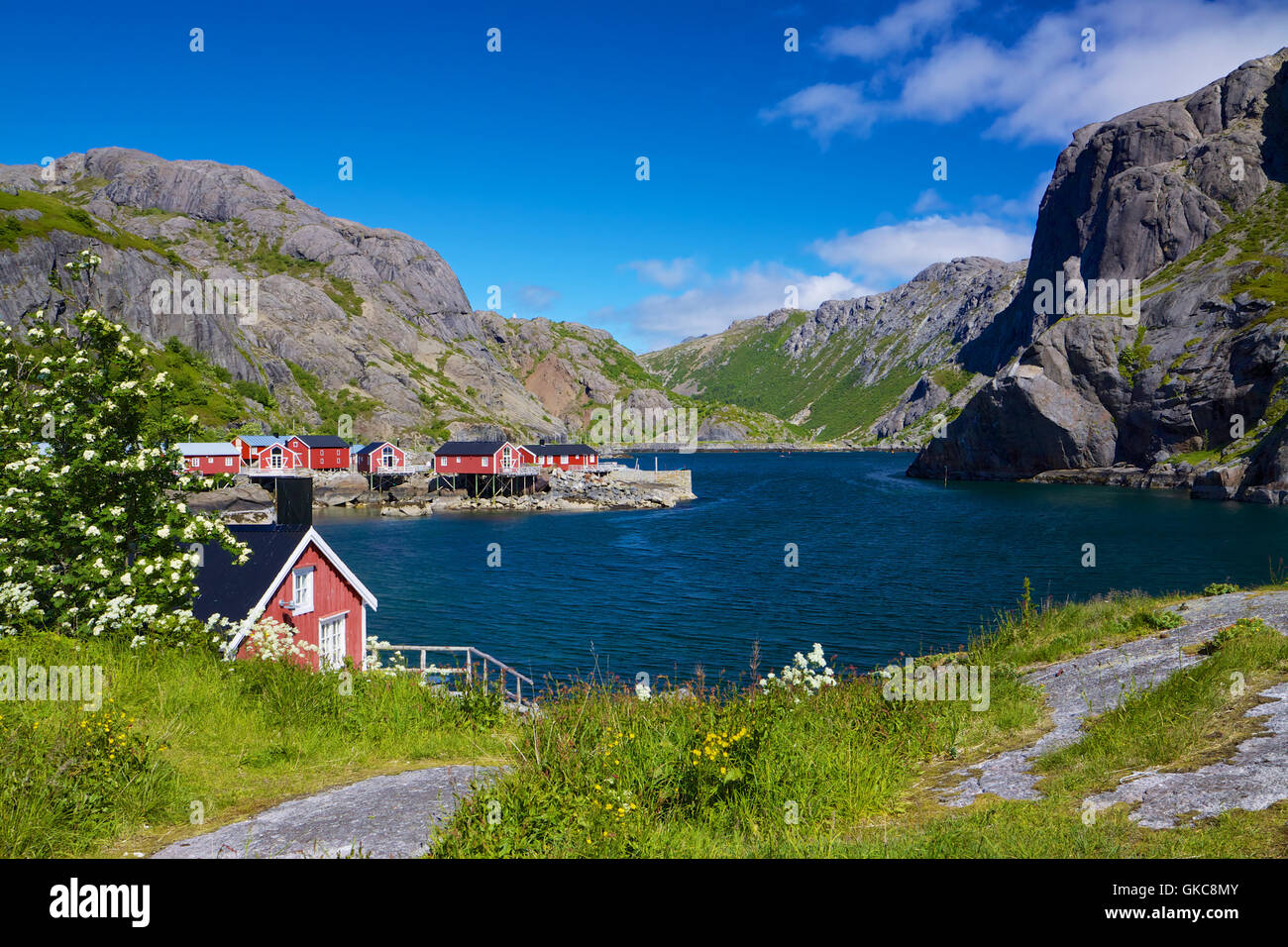 norway blue beautiful Stock Photo - Alamy