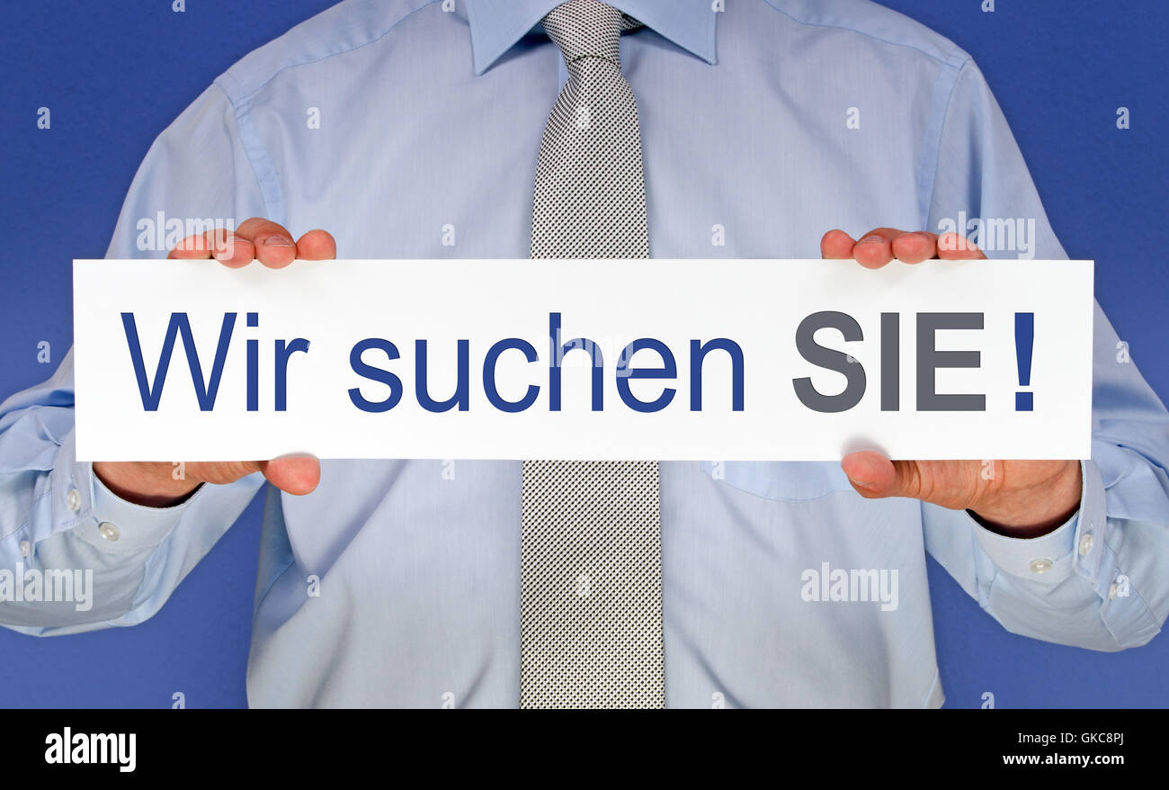 we are looking for you ! Stock Photo - Alamy