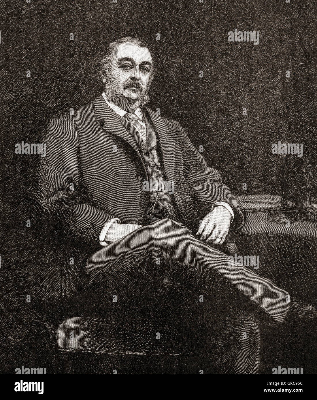 Matthew White Ridley, 1st Viscount Ridley, 1842 – 1904, aka Sir Matthew ...