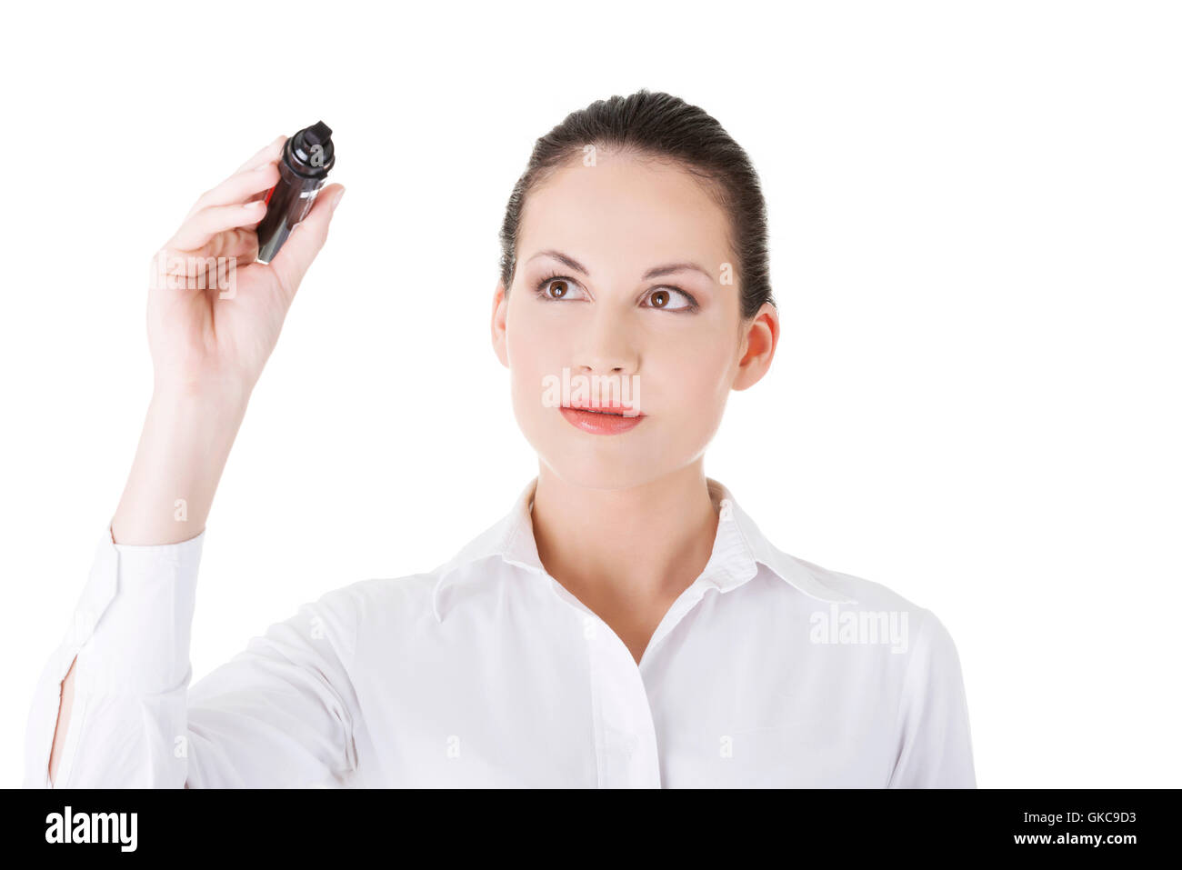 Abstract woman laughing hi-res stock photography and images - Alamy