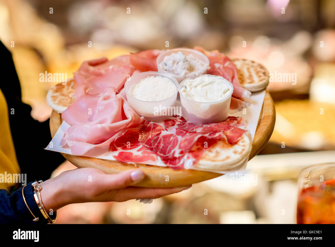 Traditional italian aperitif Stock Photo - Alamy