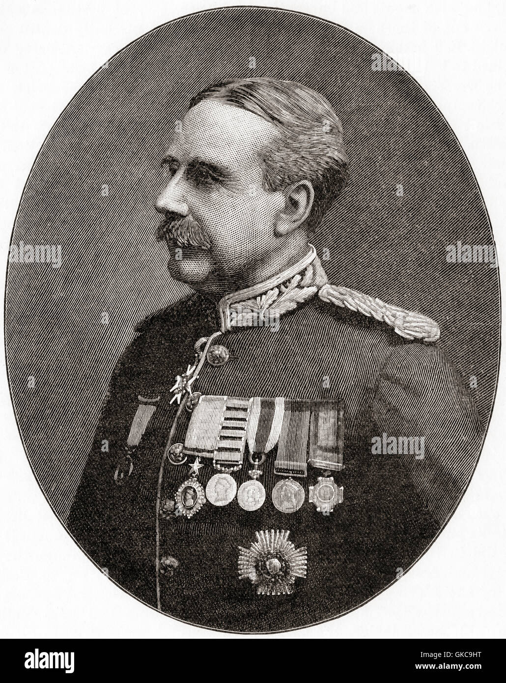 General Sir William Stephen Alexander Lockhart, 1841 – 1900. British ...