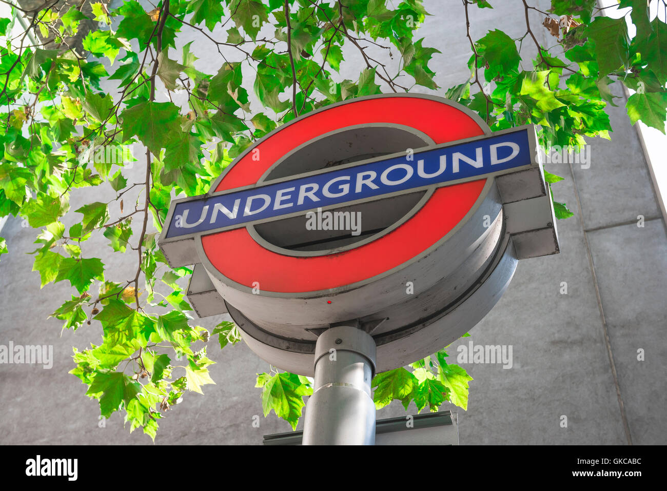 London underground sign at Euston Station, England, UK Stock Photo - Alamy