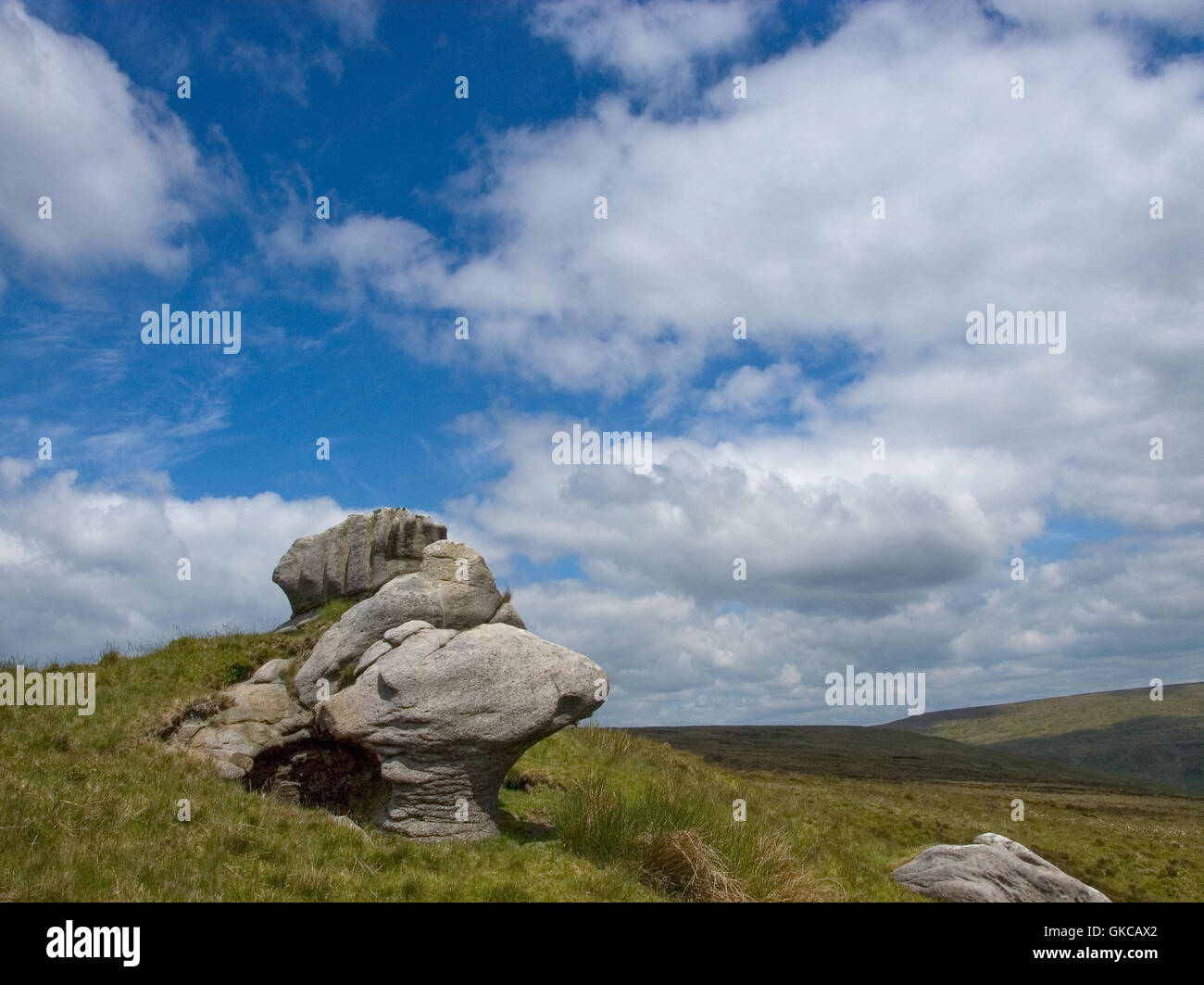 Whitendale Hanging Stones Forest of Bowland Stock Photo - Alamy