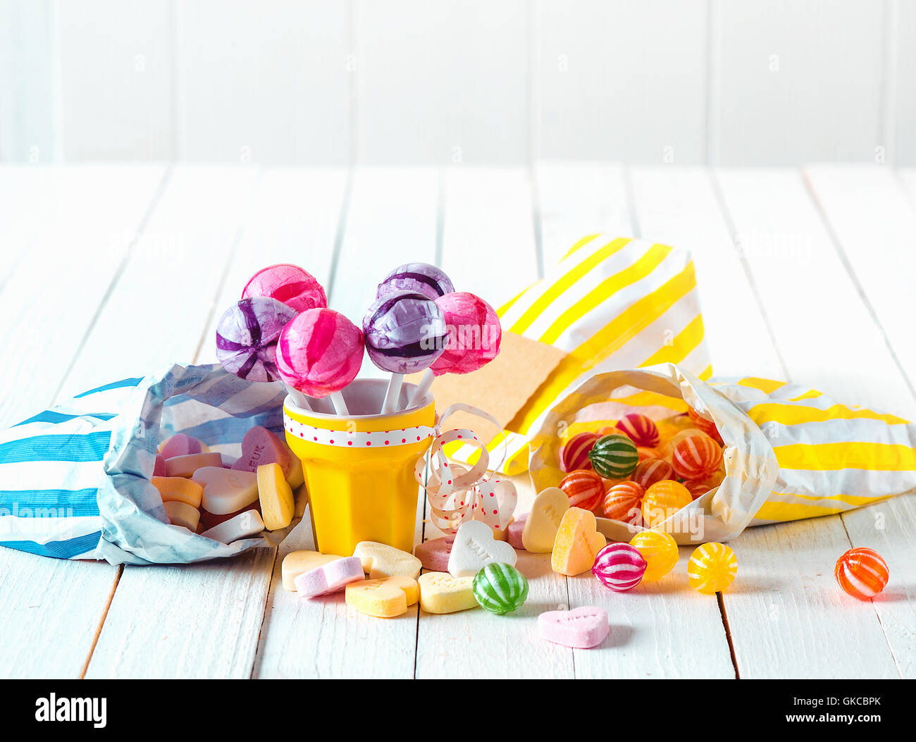 Sweet bags stripe hi-res stock photography and images - Alamy