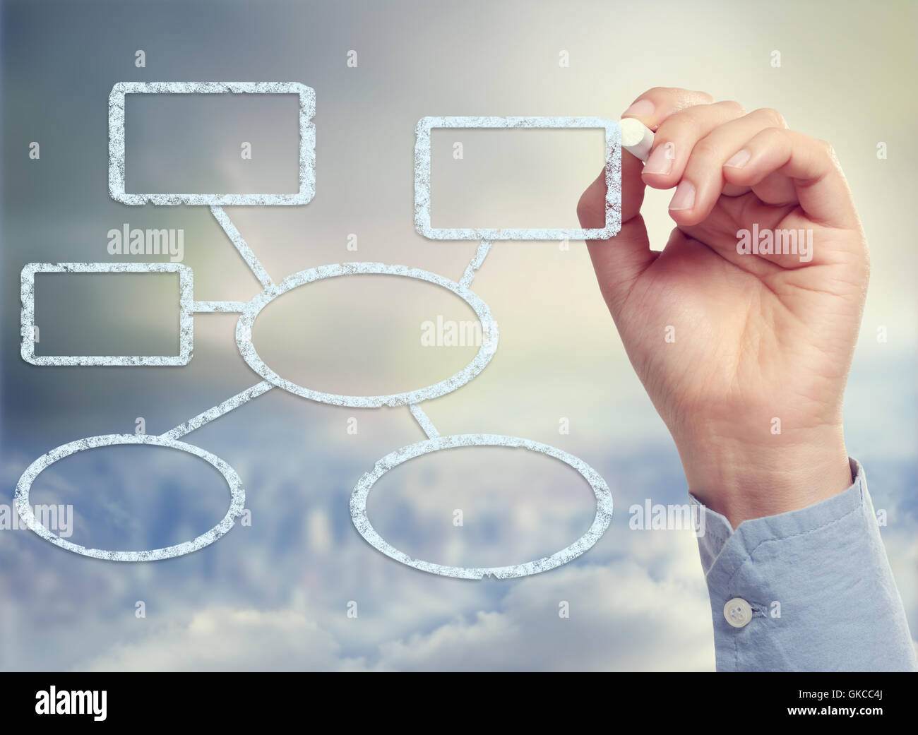blue hand write Stock Photo - Alamy