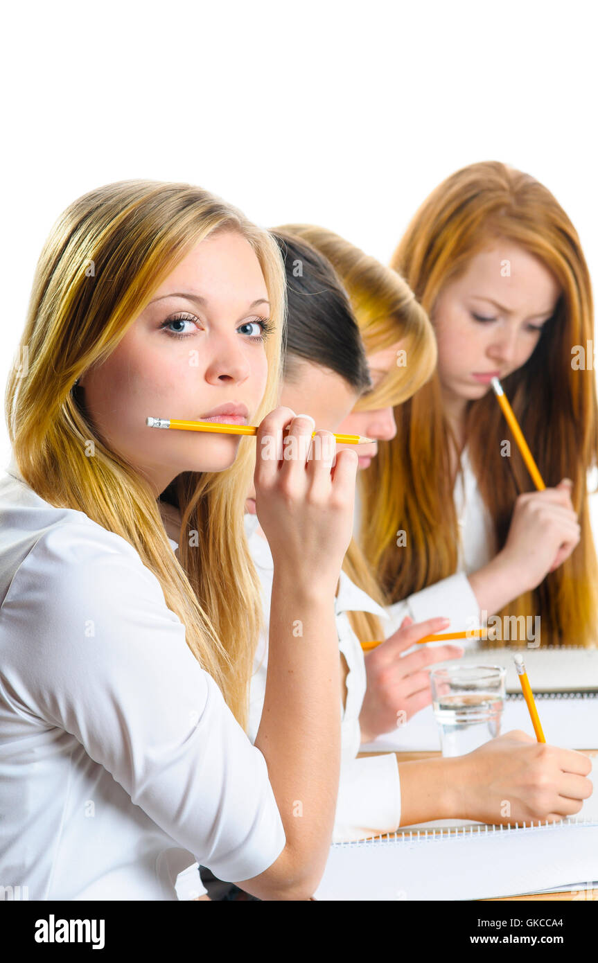 study humans human beings Stock Photo - Alamy