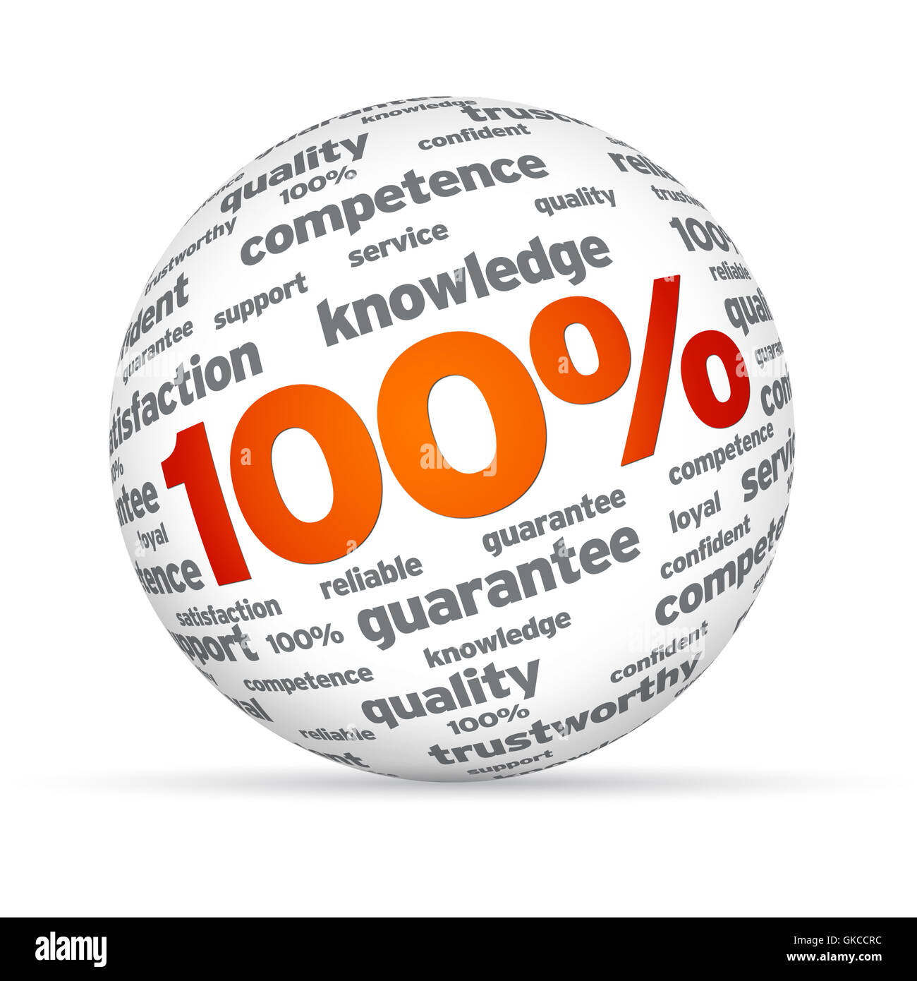 100% Business Sphere Stock Photo - Alamy