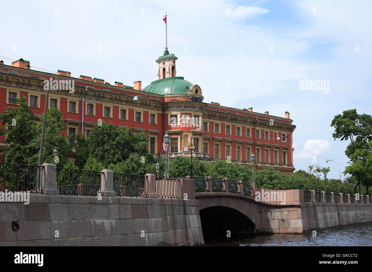 Engineering Castle In St. Petersburg Stock Photo - Alamy