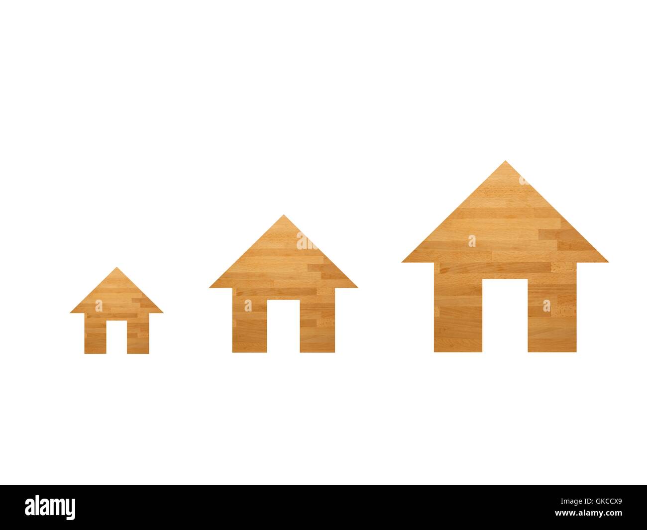 Small blue house Cut Out Stock Images & Pictures - Alamy