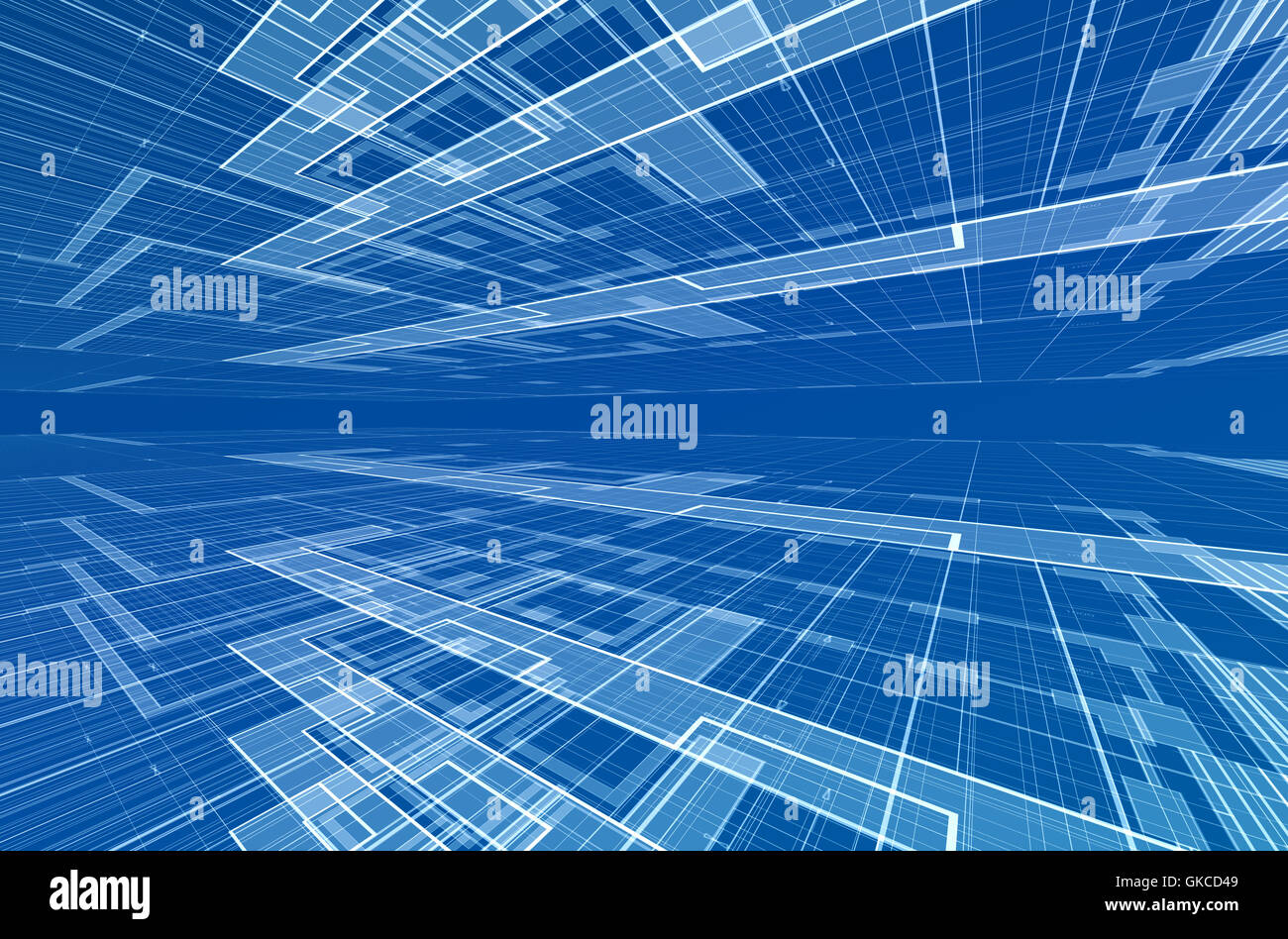 Horizontal blue line hi-res stock photography and images - Alamy