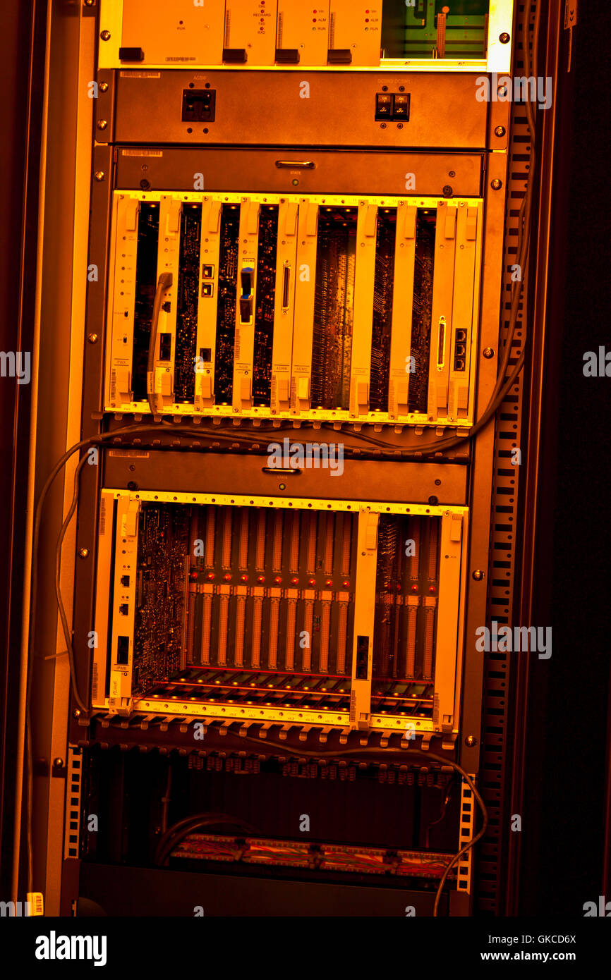 Rack Mounted Servers Stock Photo - Alamy