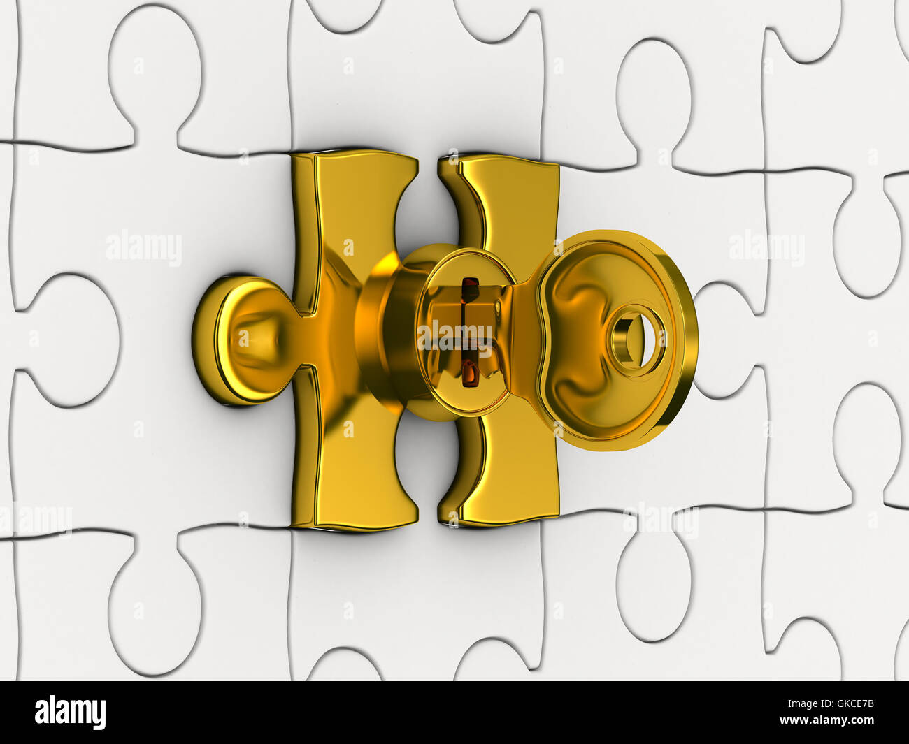 Key puzzle hi-res stock photography and images - Alamy