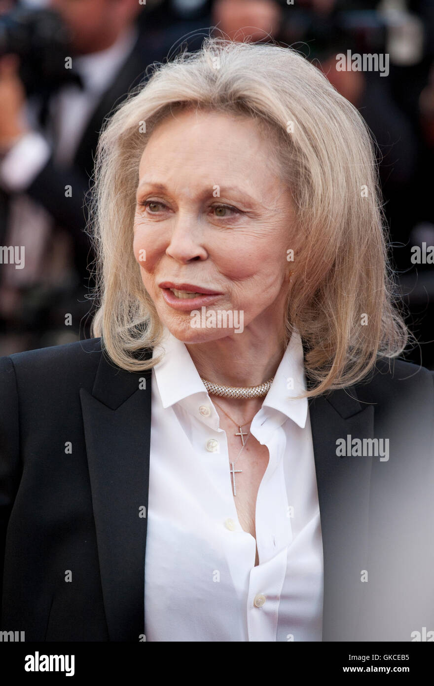 Faye Dunaway at the gala screening for the film The Last Face at the ...