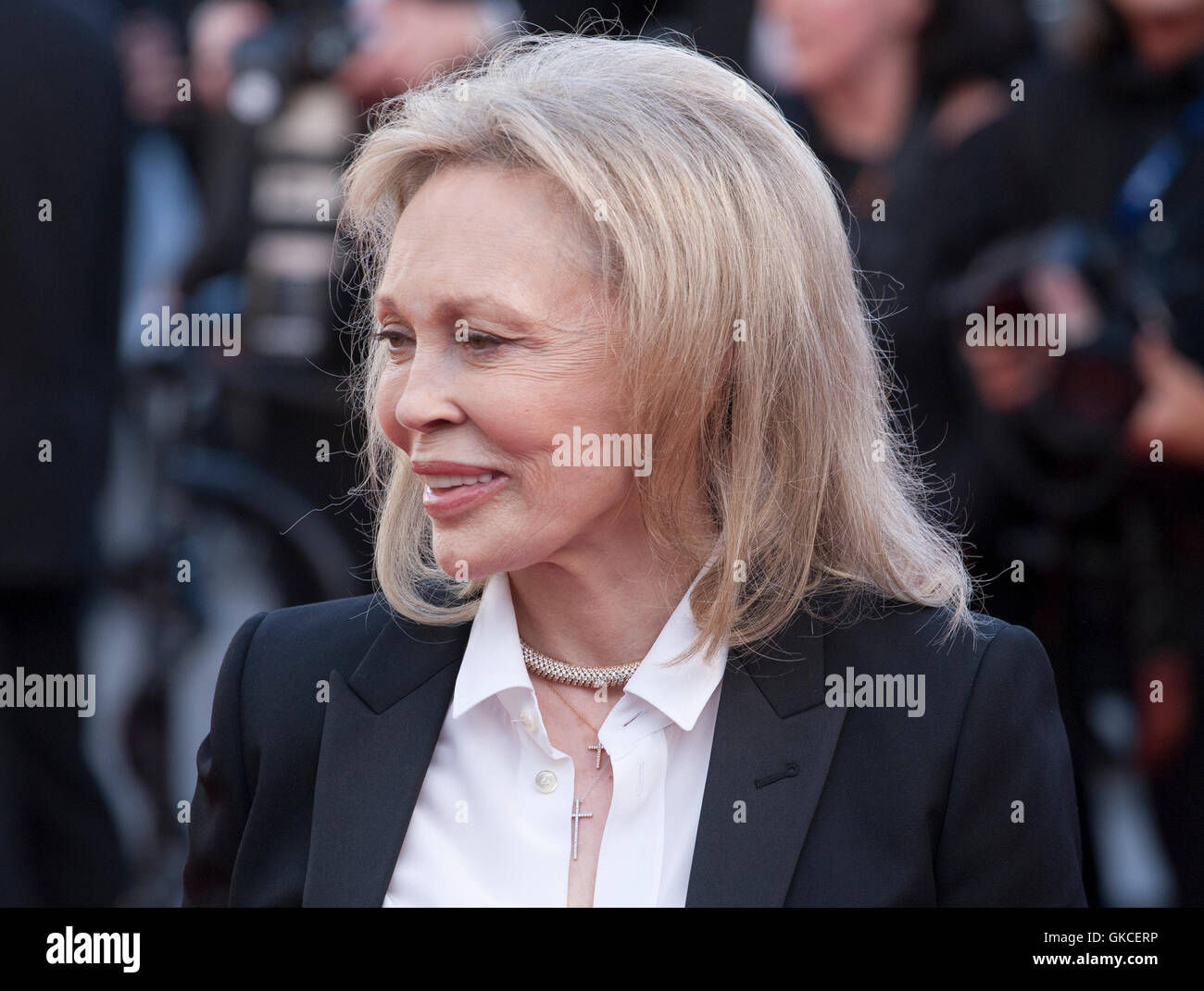 Faye Dunaway at the gala screening for the film The Last Face at the ...