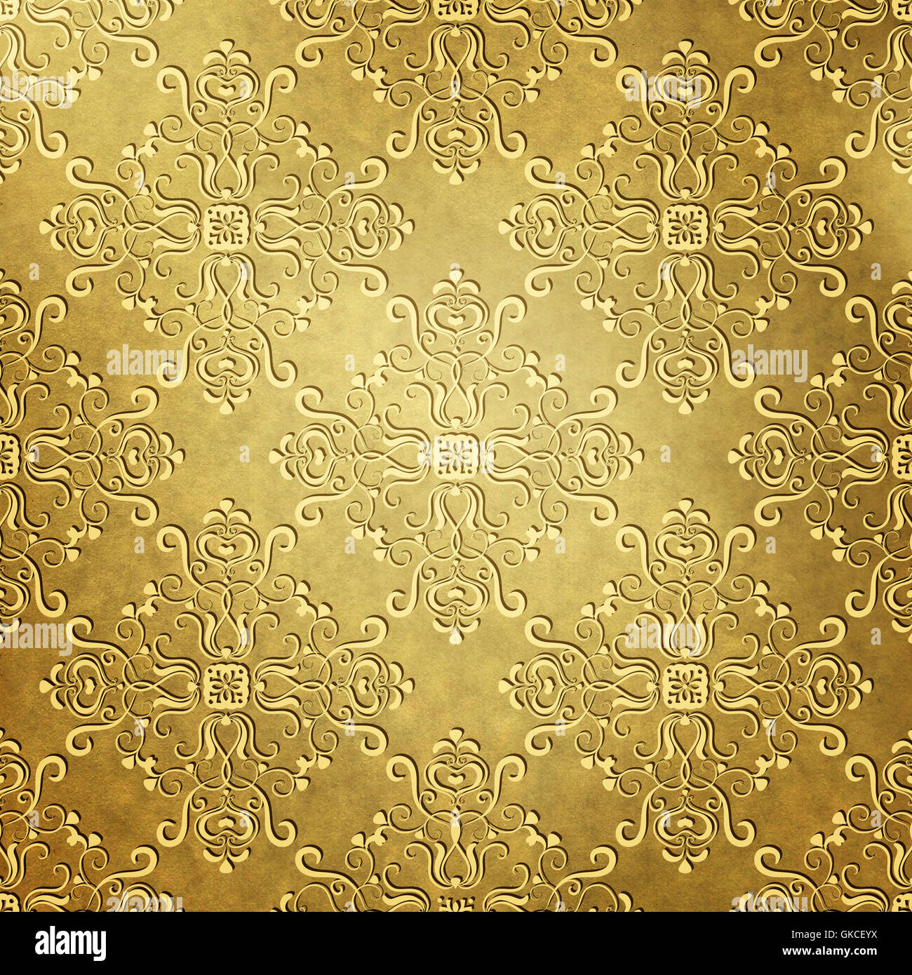 Wallpaper with vintage pattern Stock Photo - Alamy