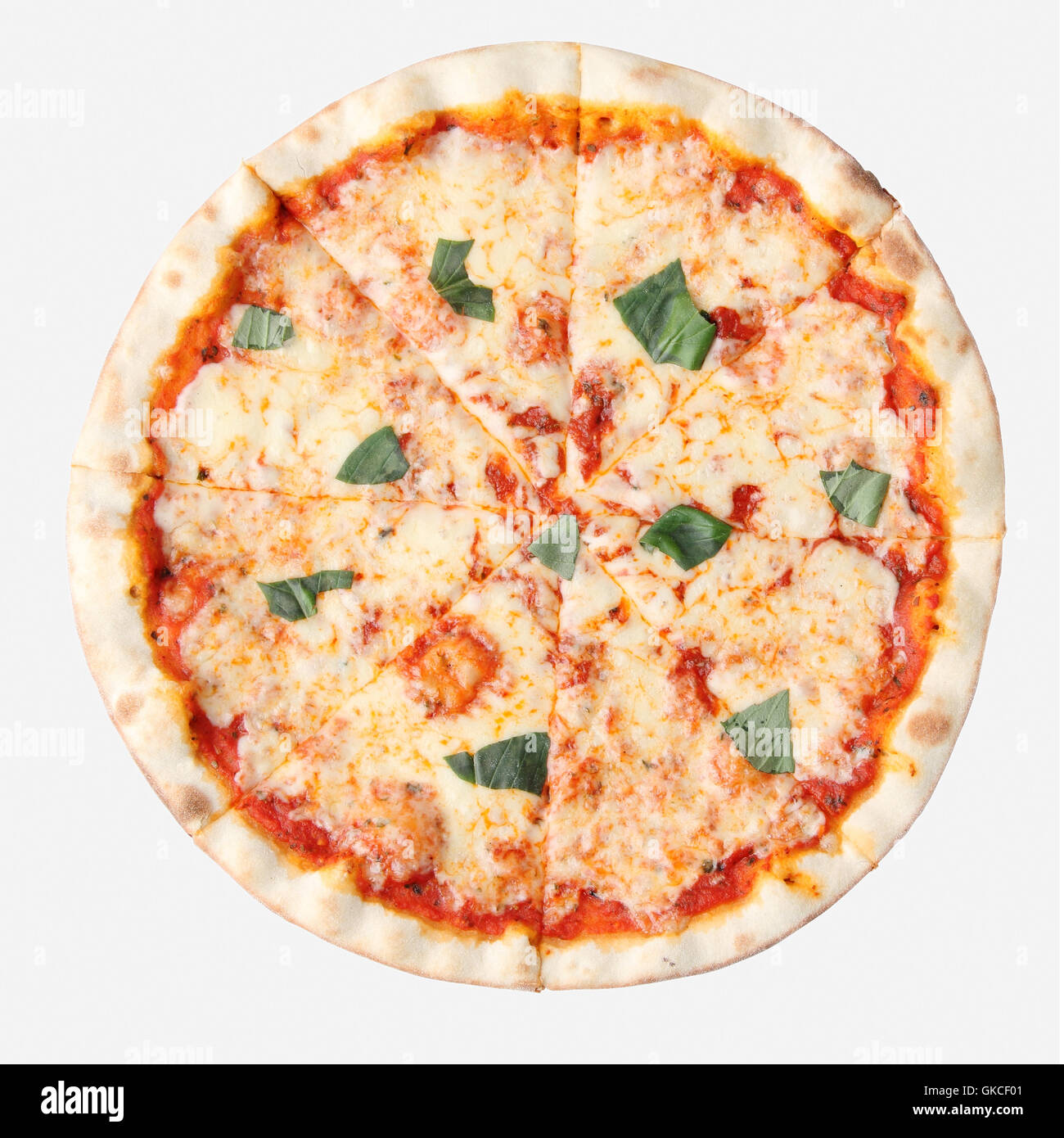 Pizza margherita isolated hi-res stock photography and images - Alamy