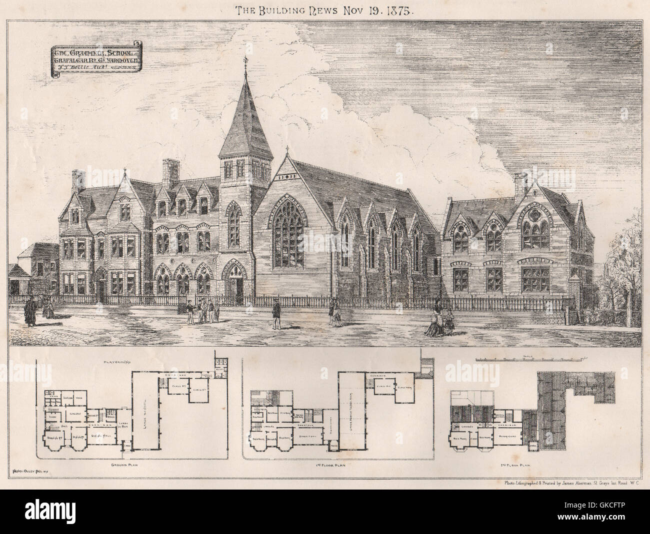 Trafalgar school hi-res stock photography and images - Alamy