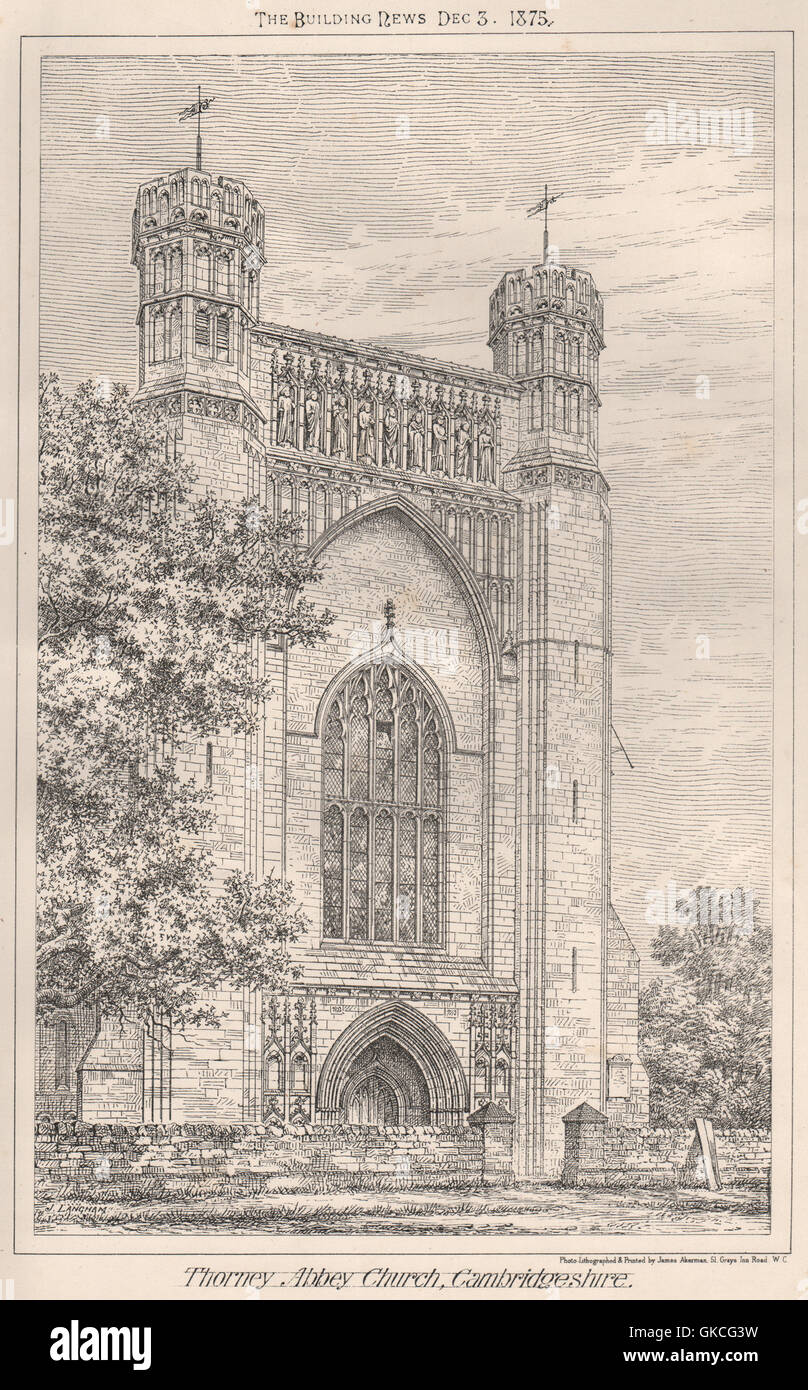 Thorney abbey church hi-res stock photography and images - Alamy