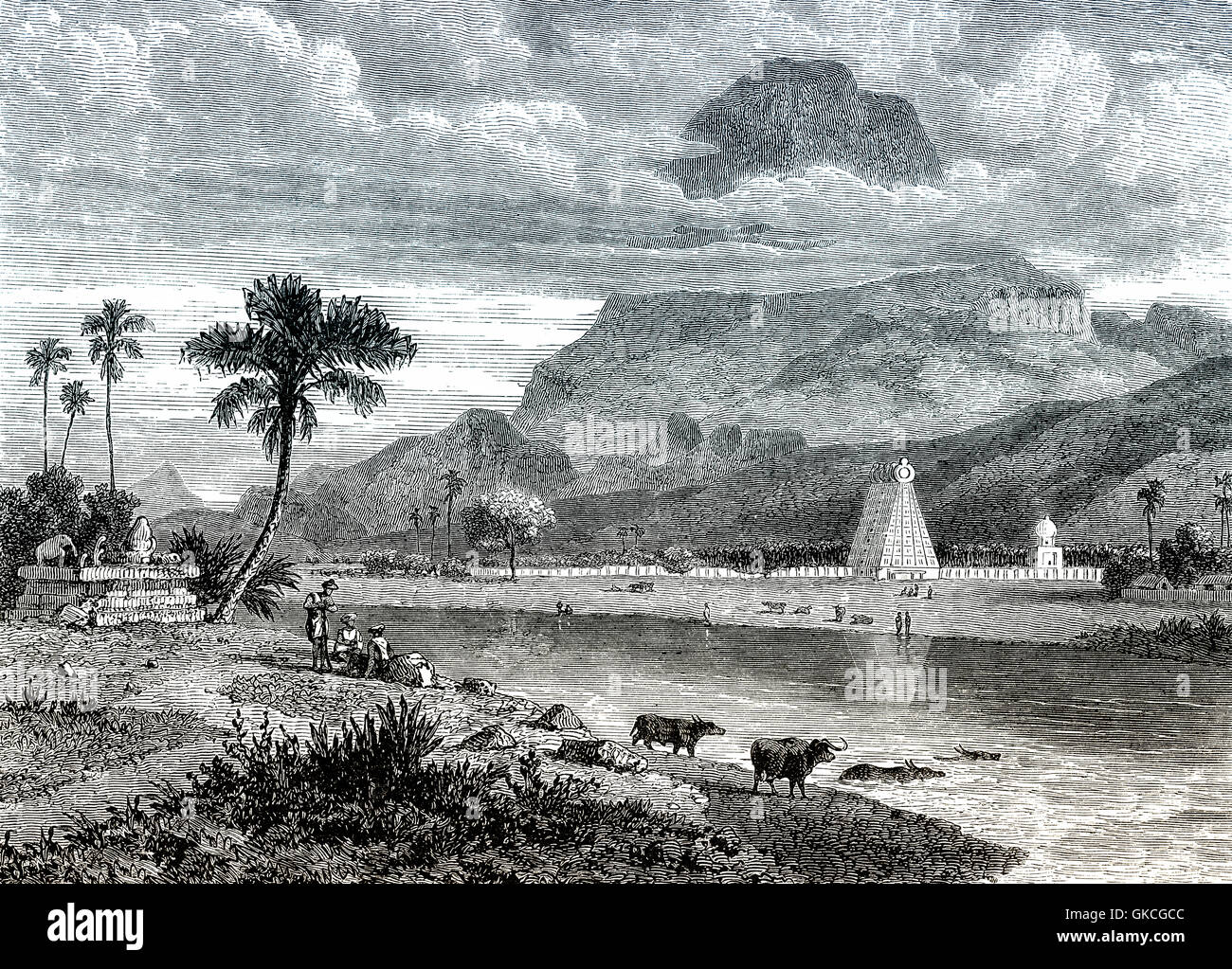 Vaigai river in madurai hi-res stock photography and images - Alamy