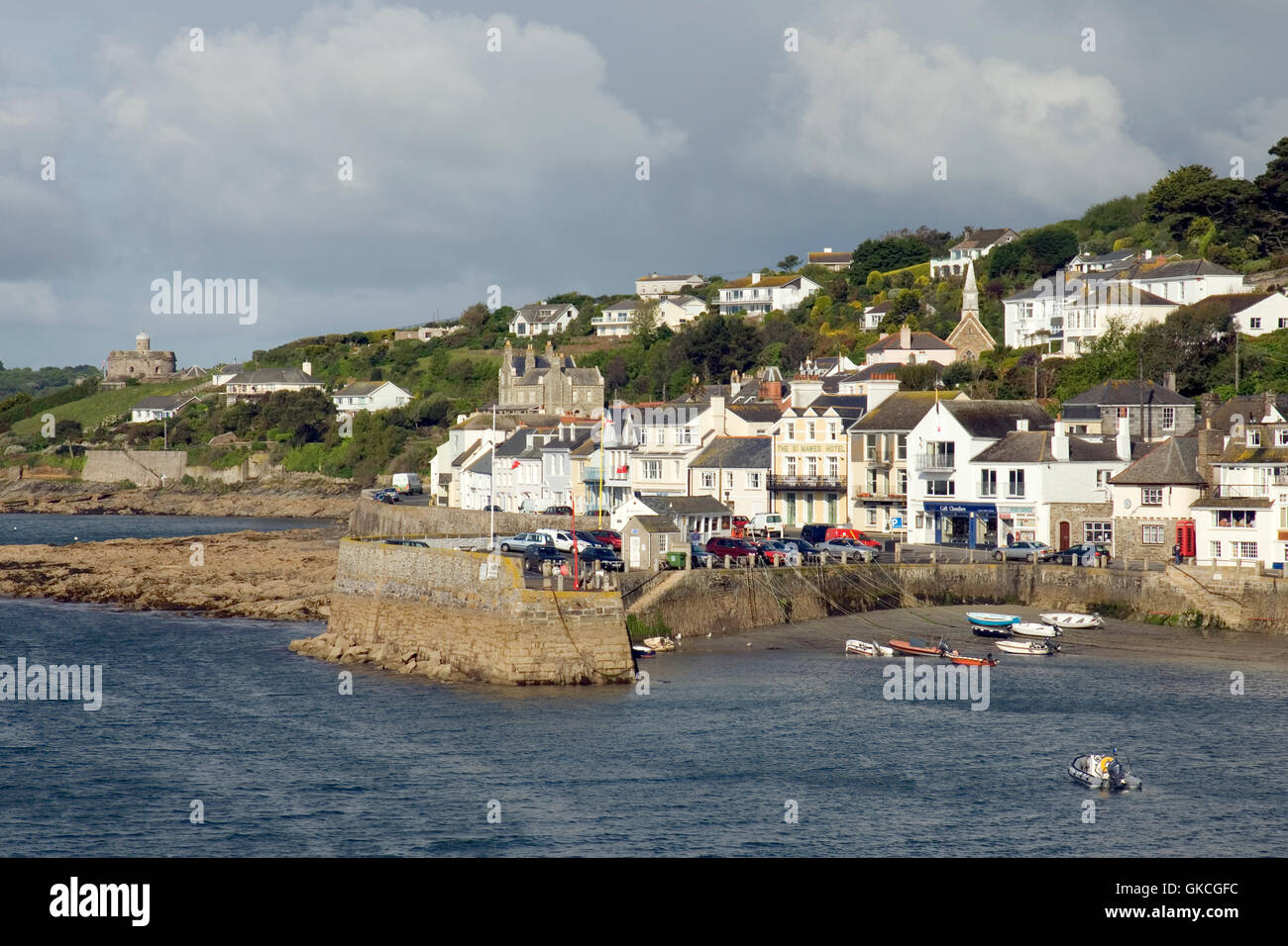 The picturesque harbour of St Mawes, Cornwall, UK Stock Photo - Alamy