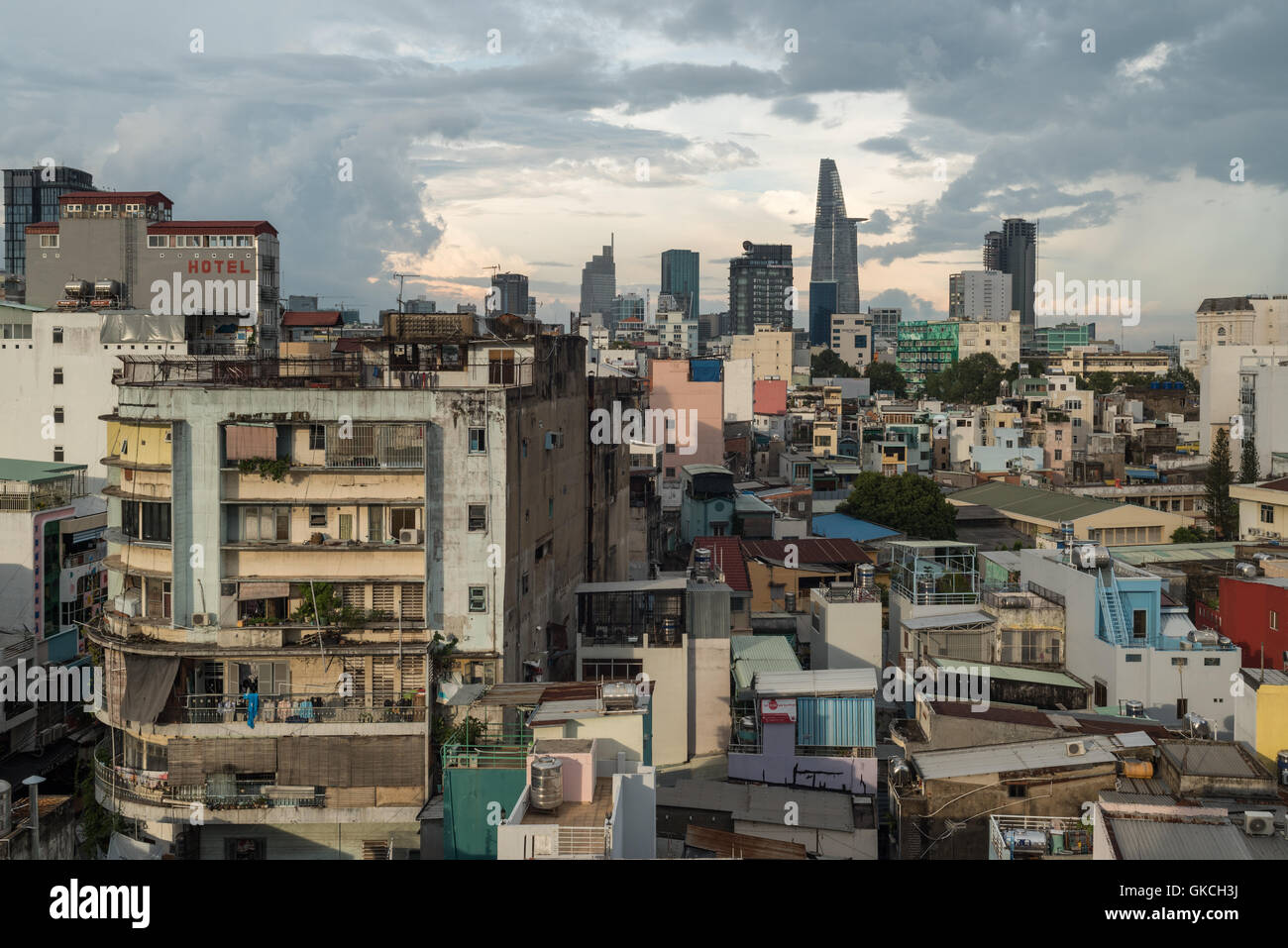 Saigon aerial view hi-res stock photography and images - Alamy