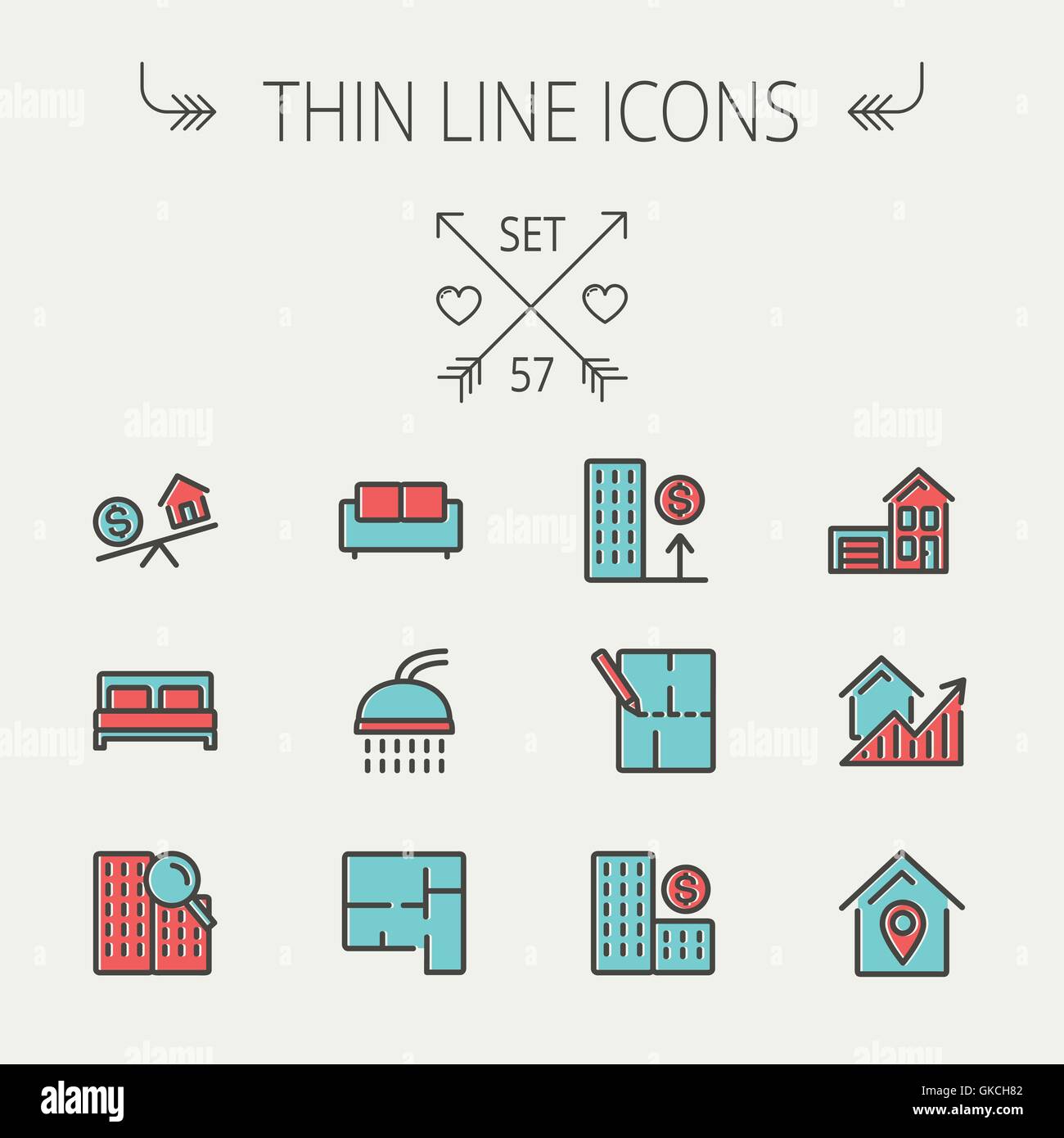 Linear search image Stock Vector Images - Alamy