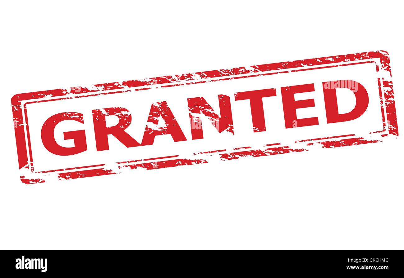 Granted Stock Vector Images - Alamy