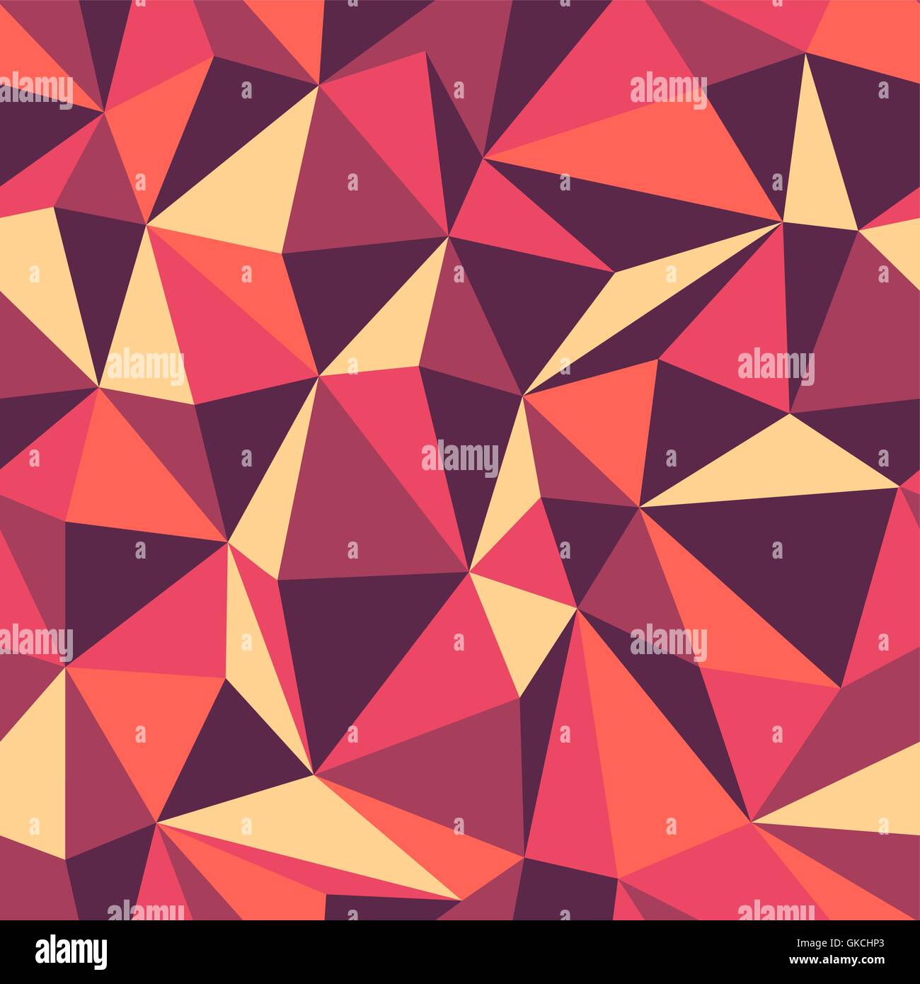 Retro Triangle seamless colorful pattern Stock Vector Image & Art - Alamy