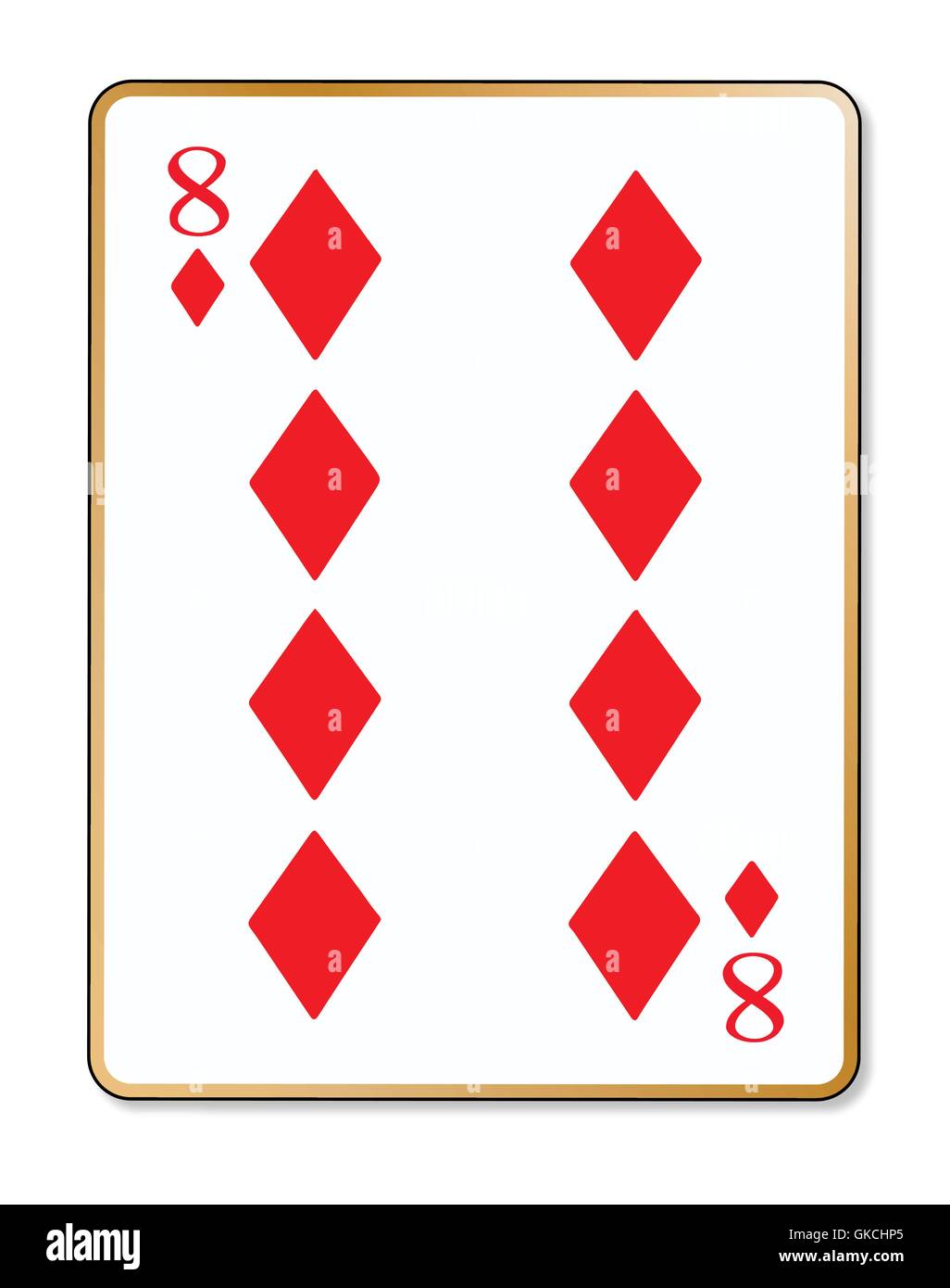 Red eight Stock Vector Images - Alamy